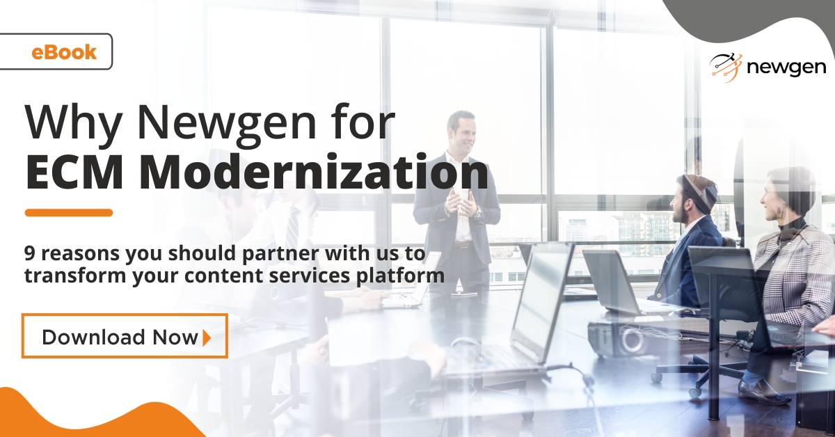 eBook: Why Newgen for ECM Modernization | Newgen